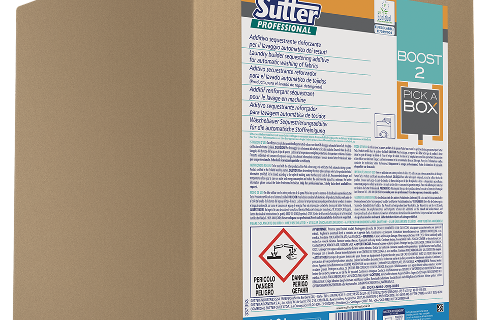 BOOST 2 (Licença EU Ecolabel IT/039/004) | Novegi